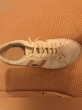 Lacoste | Shoes | Lacoste White And Pink Sneakers | Poshmark